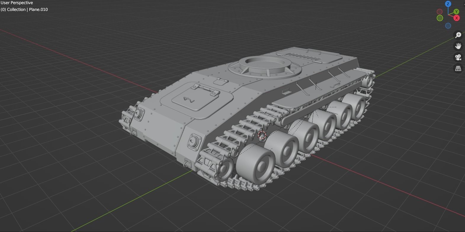 Hornet M0 Tanki Online free 3D model | CGTrader