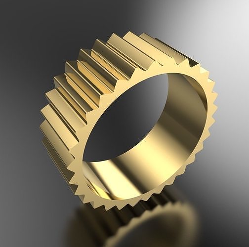 Ring gear 3D model 3D printable | CGTrader