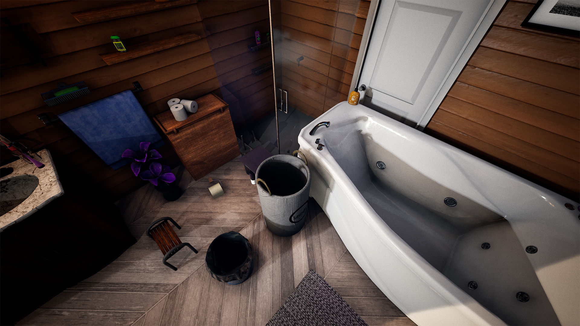 3D model Bathroom Prop Package VR / AR / low-poly | CGTrader