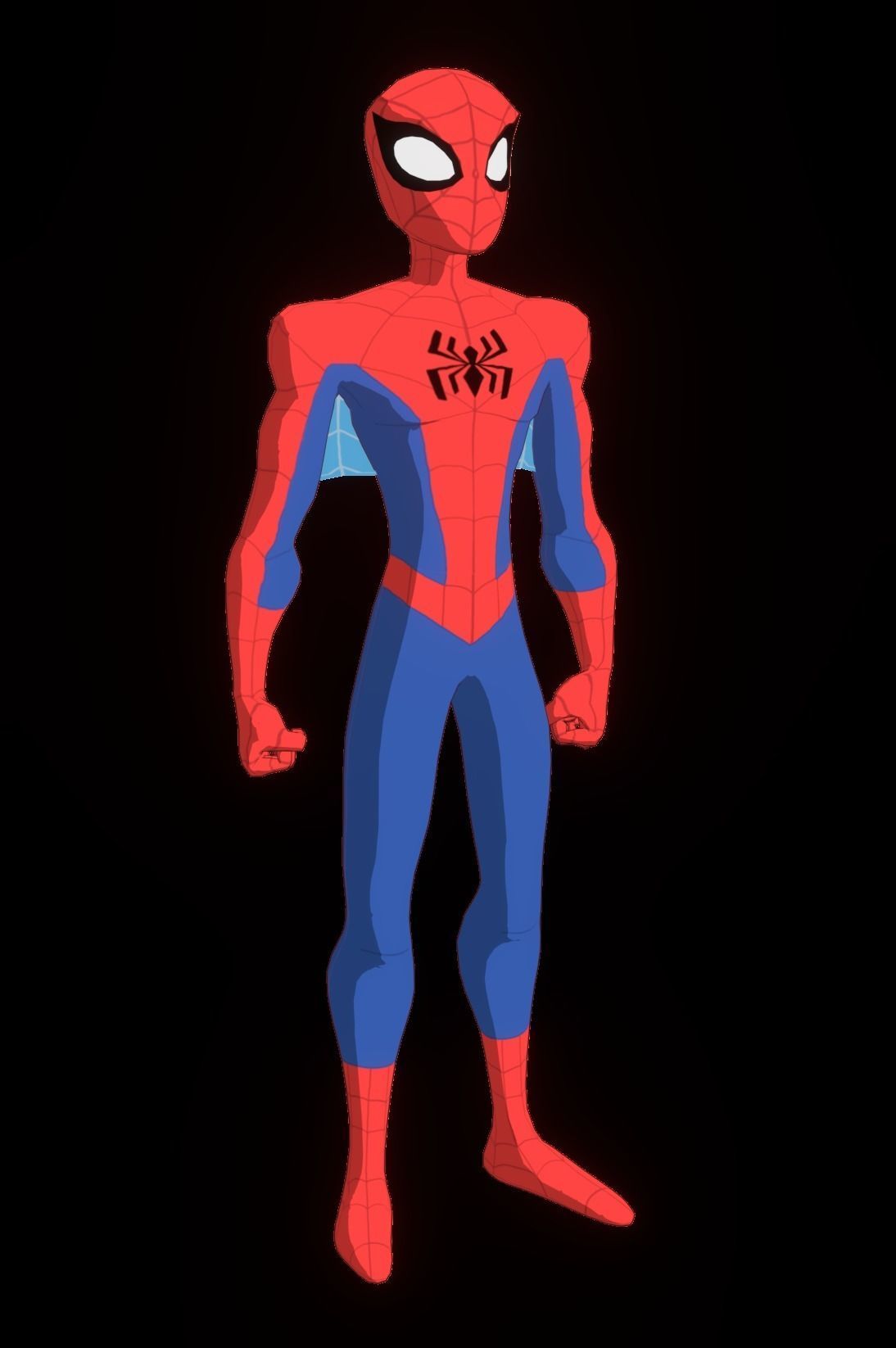 3D model Spectacular Spider Man VR / AR / low-poly | CGTrader