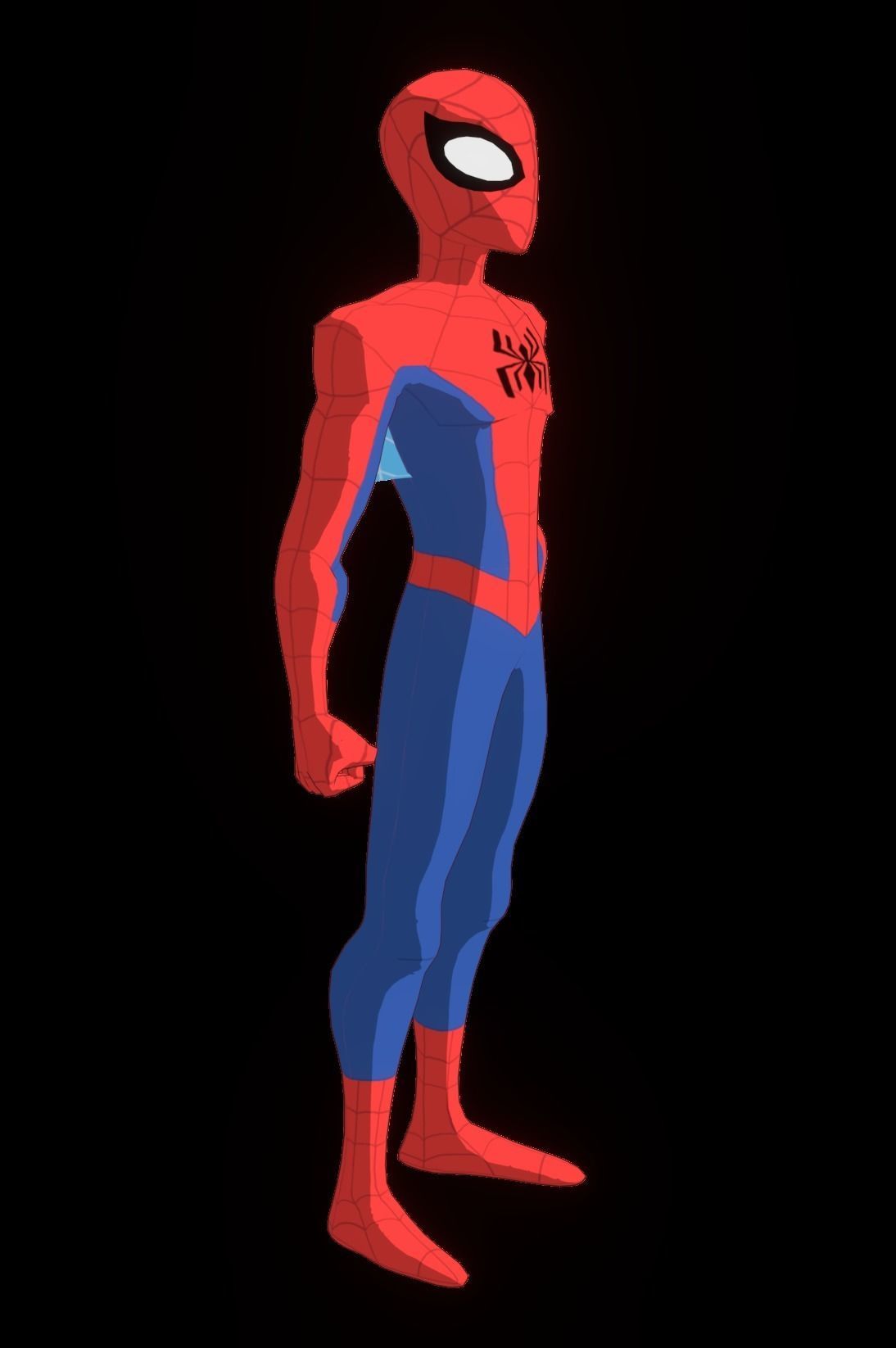 3D model Spectacular Spider Man VR / AR / low-poly | CGTrader