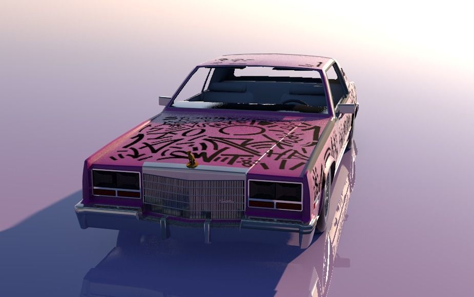 7 Rings Car - Sweetener World Tour Ariana Grande 3D model | CGTrader