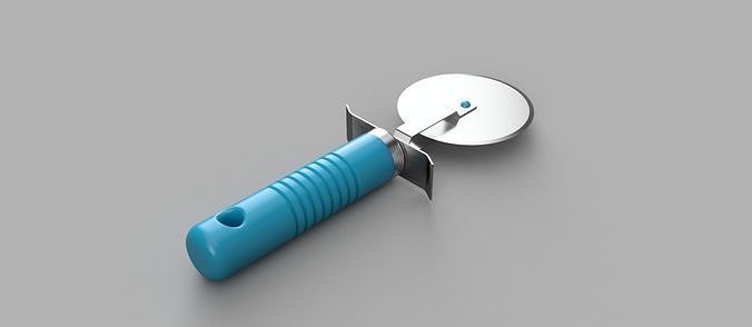 Pizza Cutter 3D model 3D printable | CGTrader