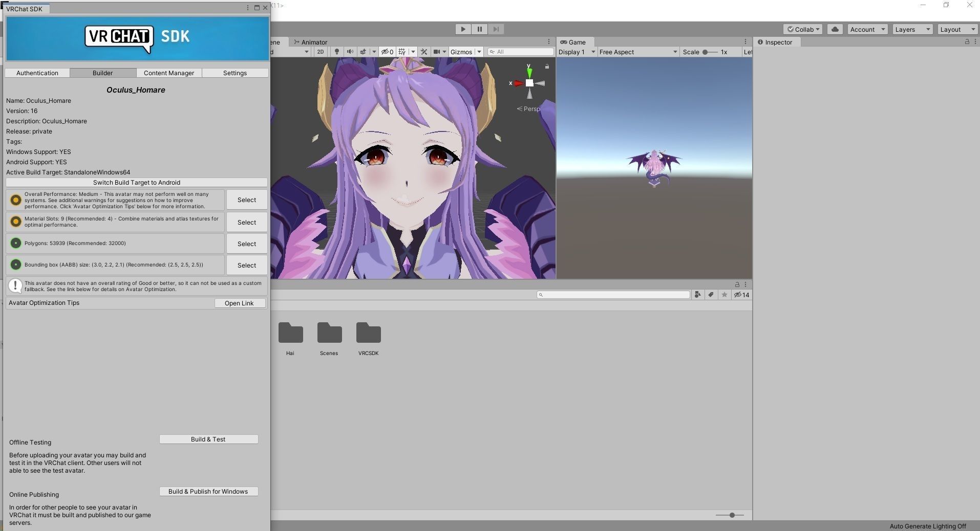 3D model Princess Conect - Homare VRChat Oculus Quest Low-poly 3D model ...