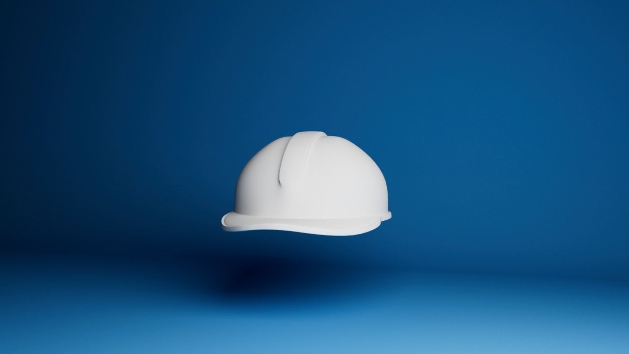 Engineering helmet 3D model | CGTrader