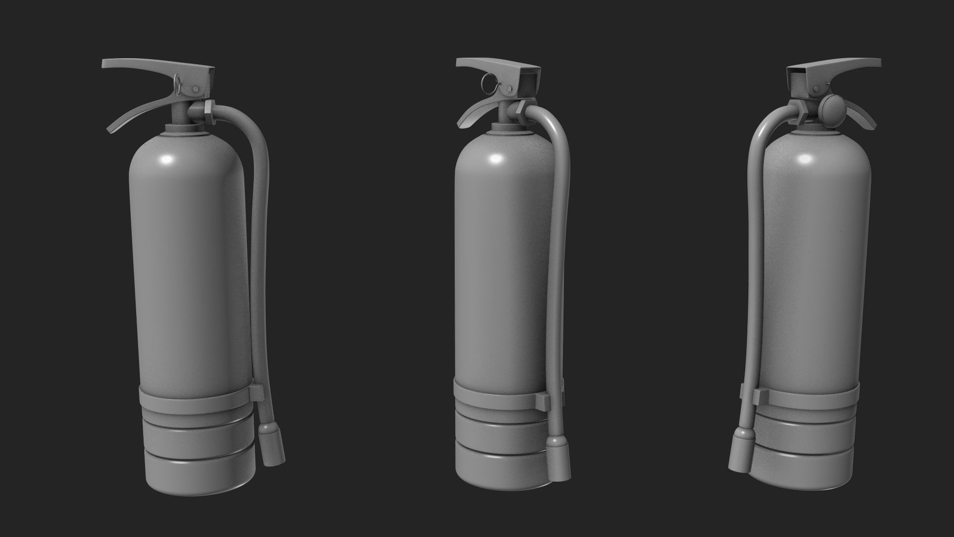 Fire Extinguisher 3D Print Model 3D model | CGTrader