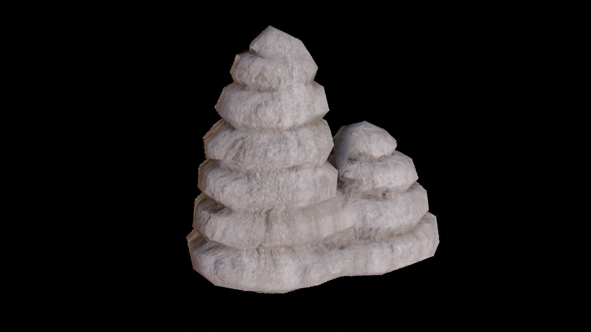 3D model Cave Rocks - Drip Stone Pillar Rock Platform Stone 20 Pieces ...