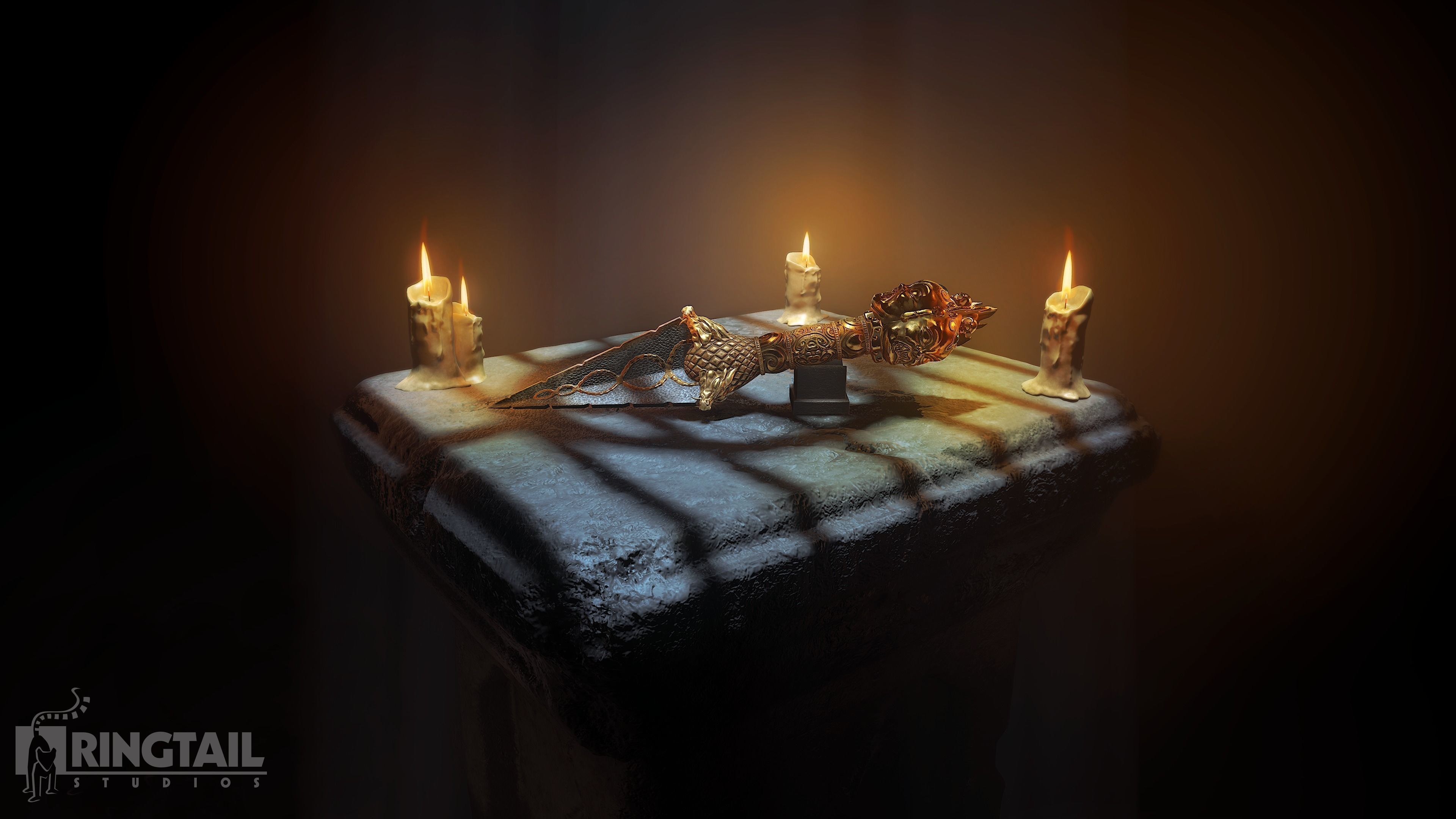 3D model Ceremonial Dagger VR / AR / low-poly | CGTrader