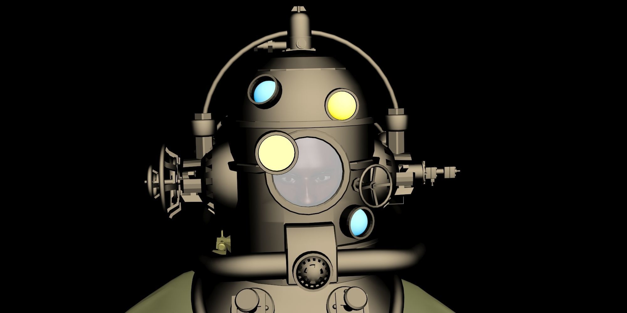 Captain NEMO 3D model rigged | CGTrader