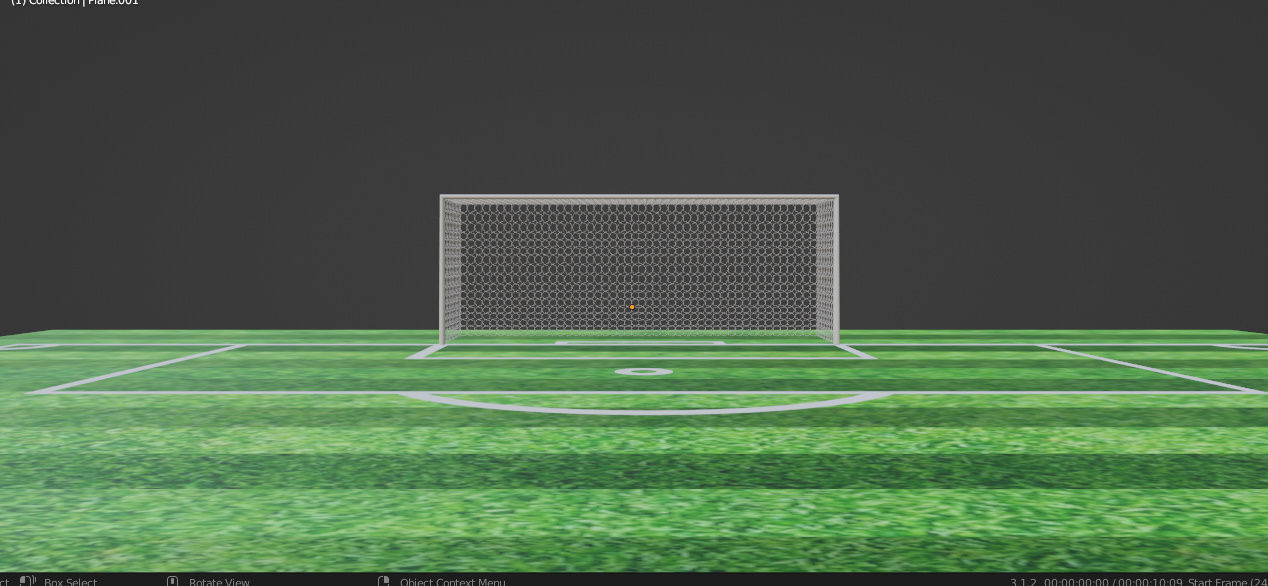 FIFA FOOTBALL field 2022 quater 3D model animated rigged | CGTrader