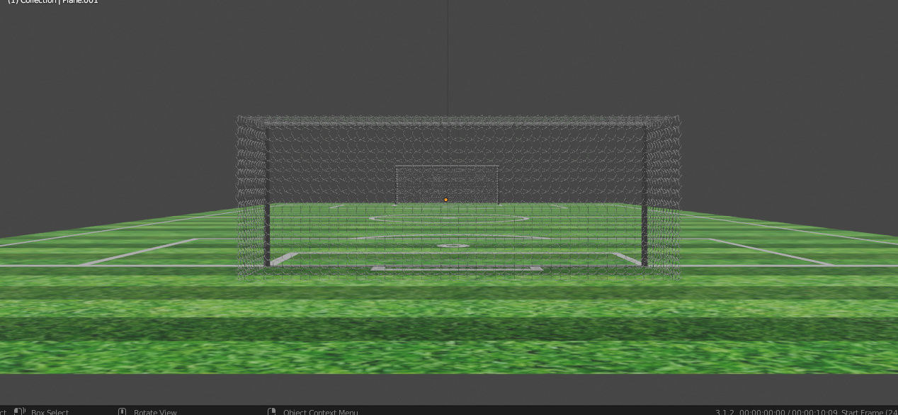 FIFA FOOTBALL field 2022 quater 3D model animated rigged | CGTrader