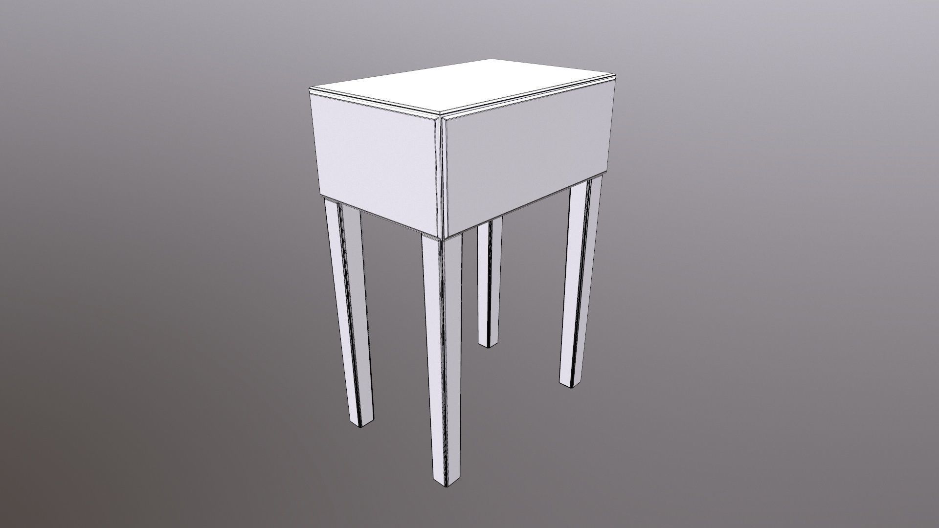 Side Table 3D model | CGTrader
