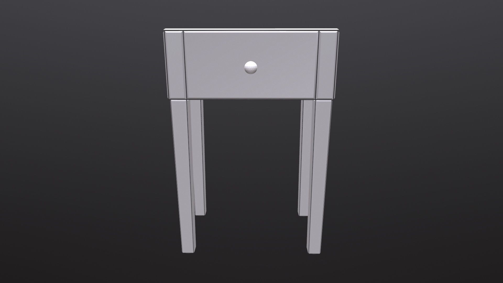 Side Table 3D model | CGTrader
