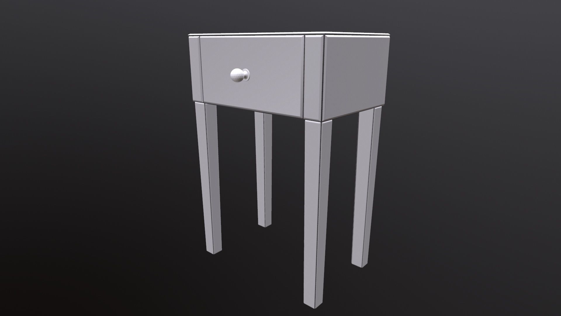 Side Table 3D model | CGTrader