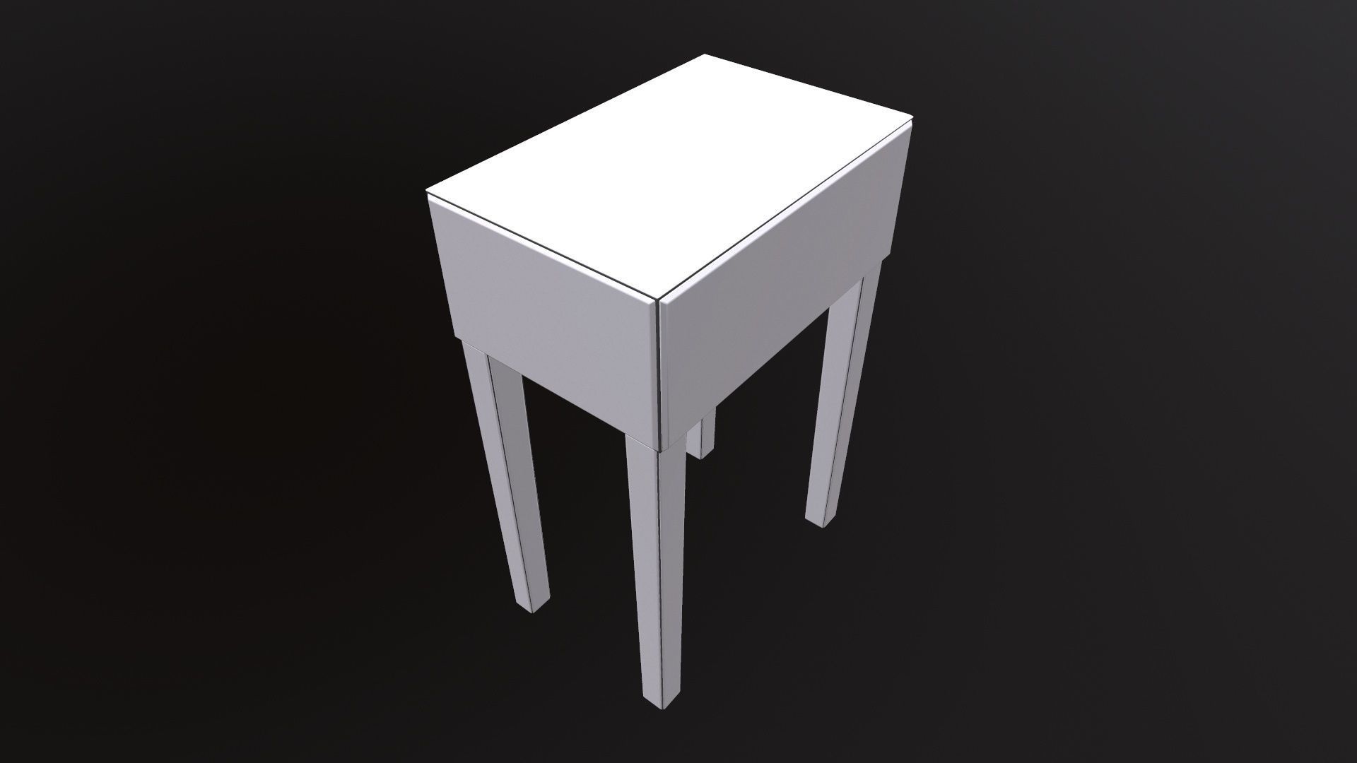 Side Table 3D model | CGTrader