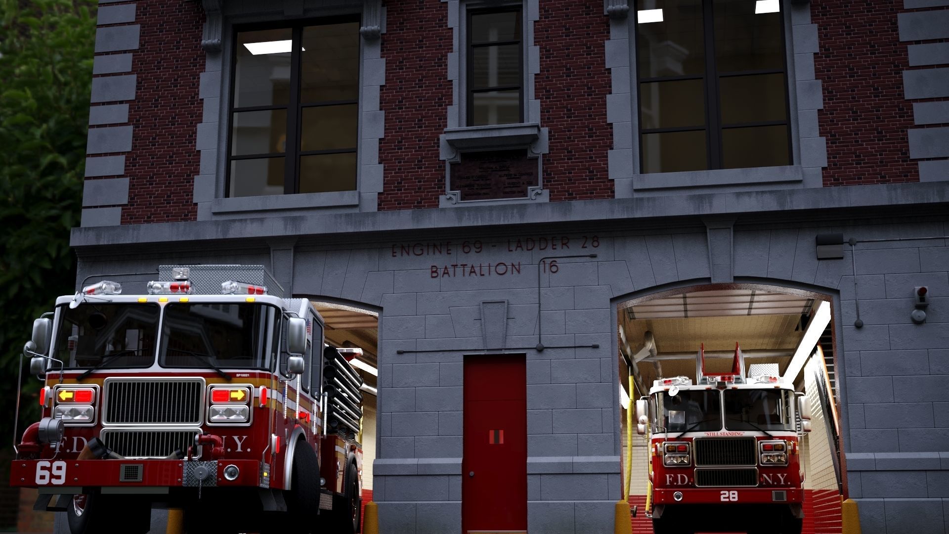 Complete fire department FDNY 3D Model Collection | CGTrader