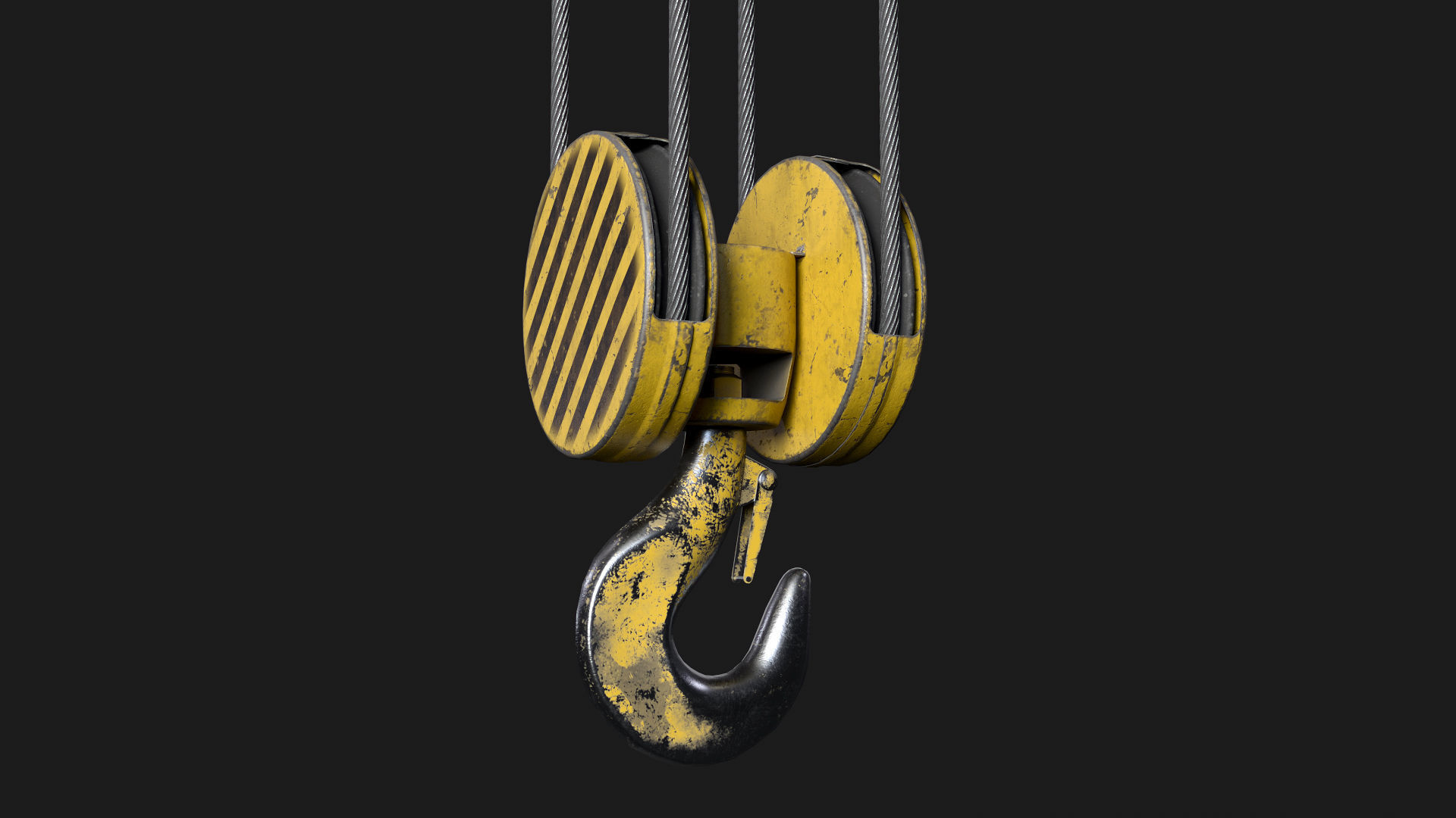 3D model Crane hook VR / AR / low-poly | CGTrader