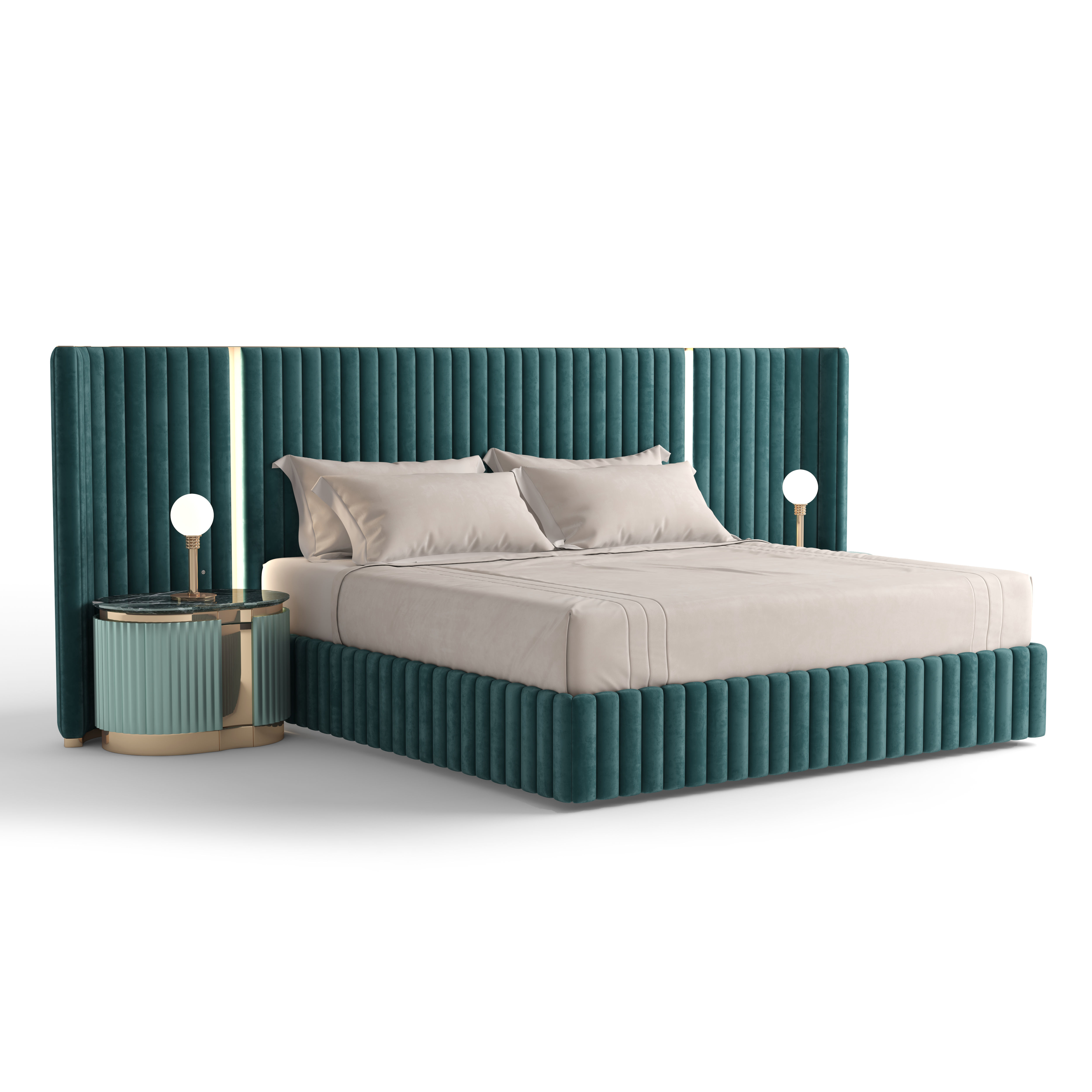 Visionnaire LEONARDO Bed 3D model | CGTrader