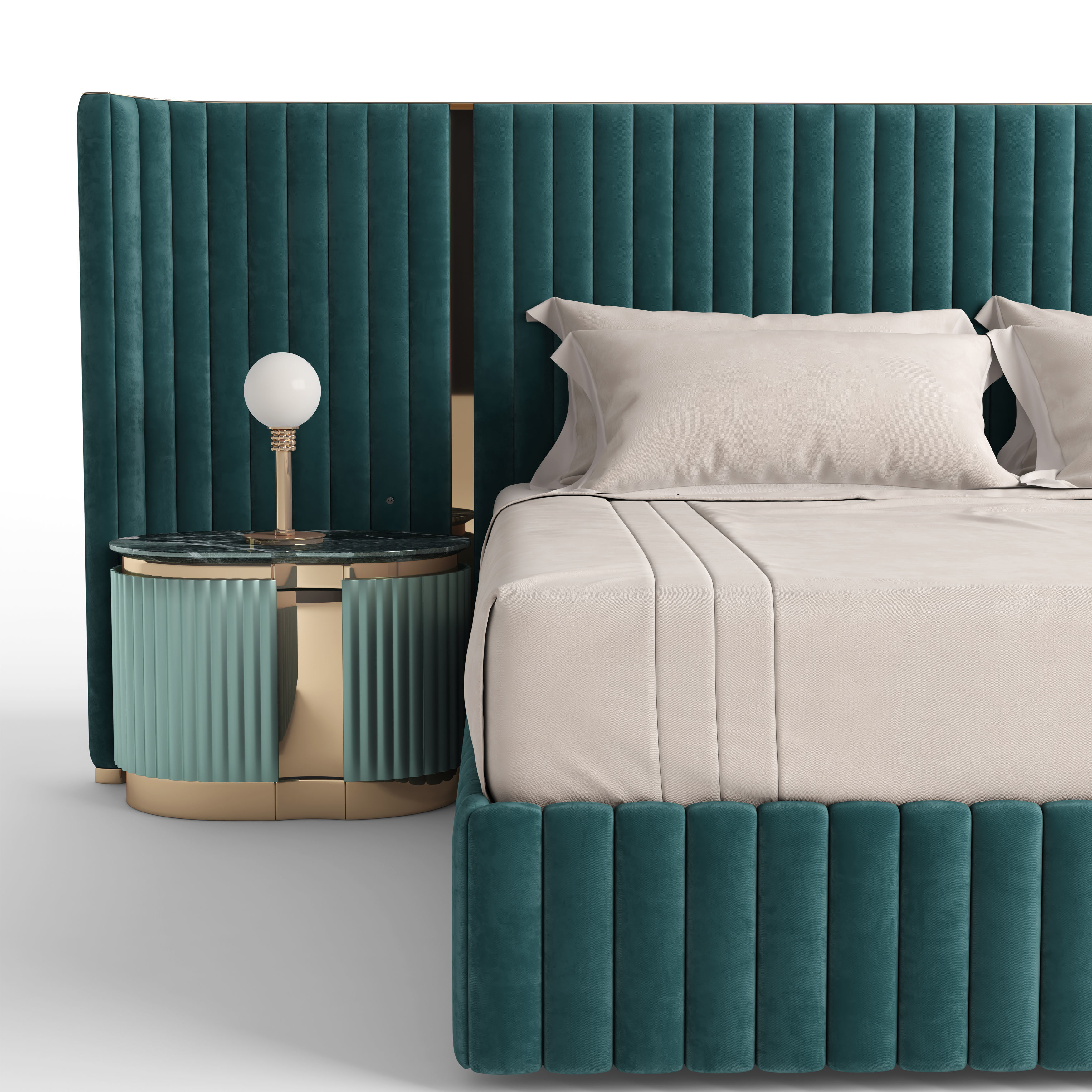 Visionnaire LEONARDO Bed 3D model | CGTrader