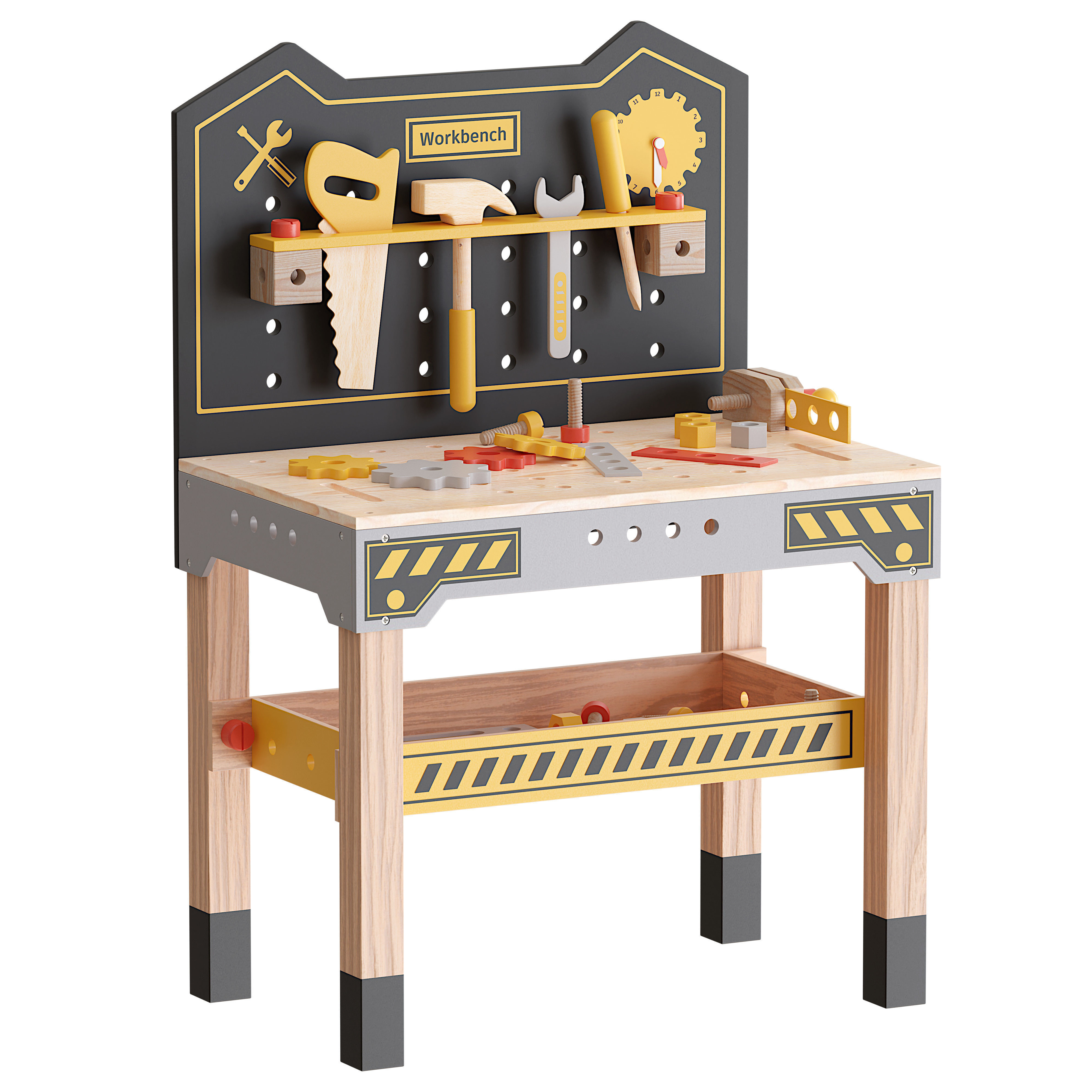 ROBUD Wooden Tool and Woomax Wooden ToolBox 3D Model Collection | CGTrader