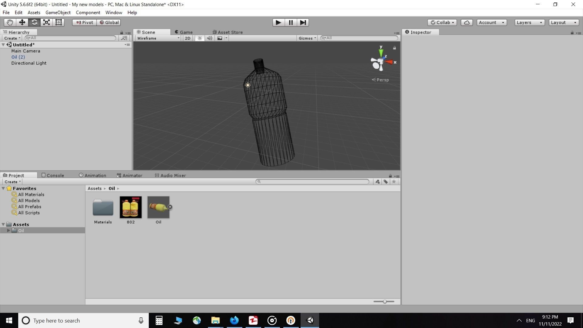edible oil bottle 3D model | CGTrader