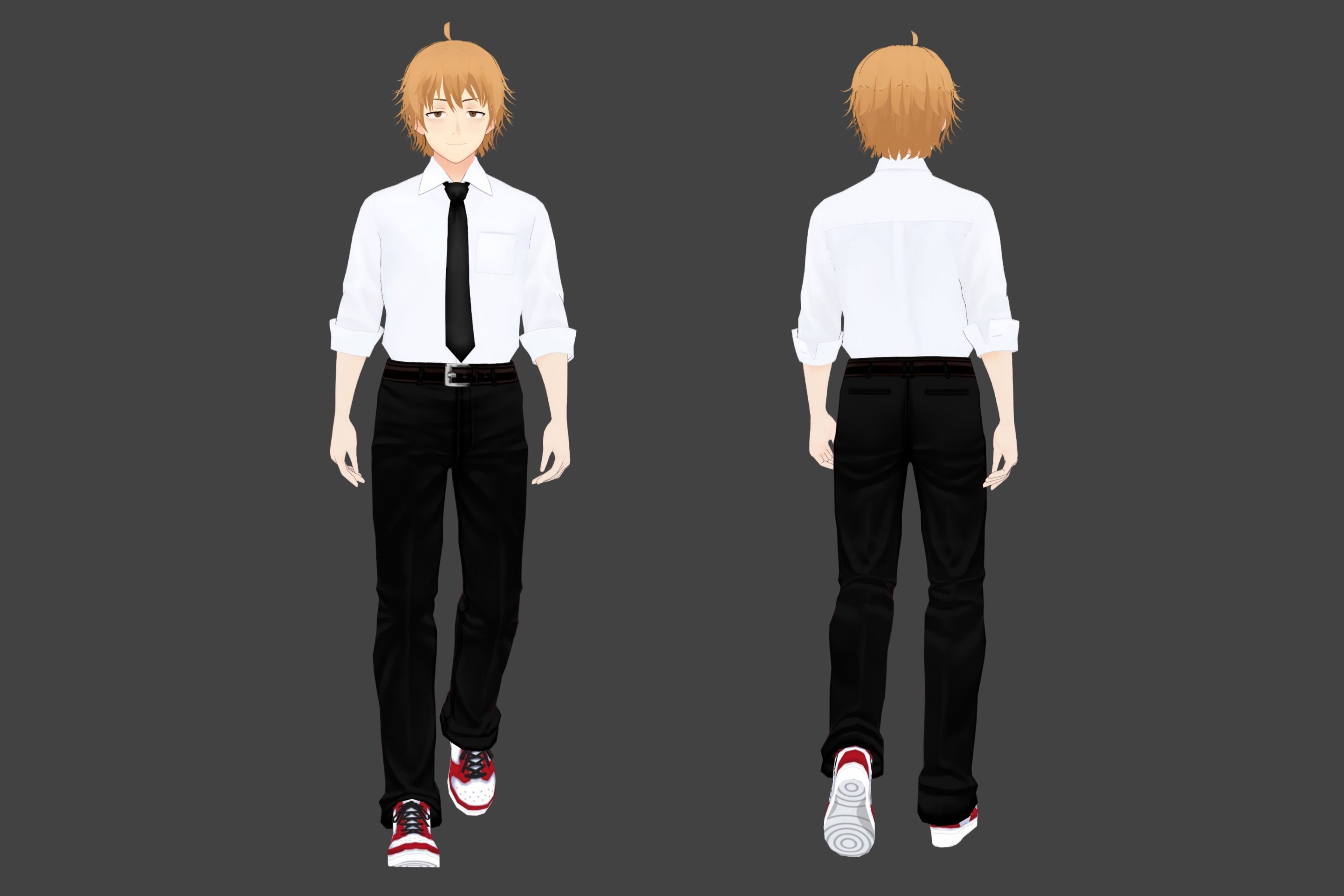 3D model Denji - anime character VR / AR / low-poly | CGTrader