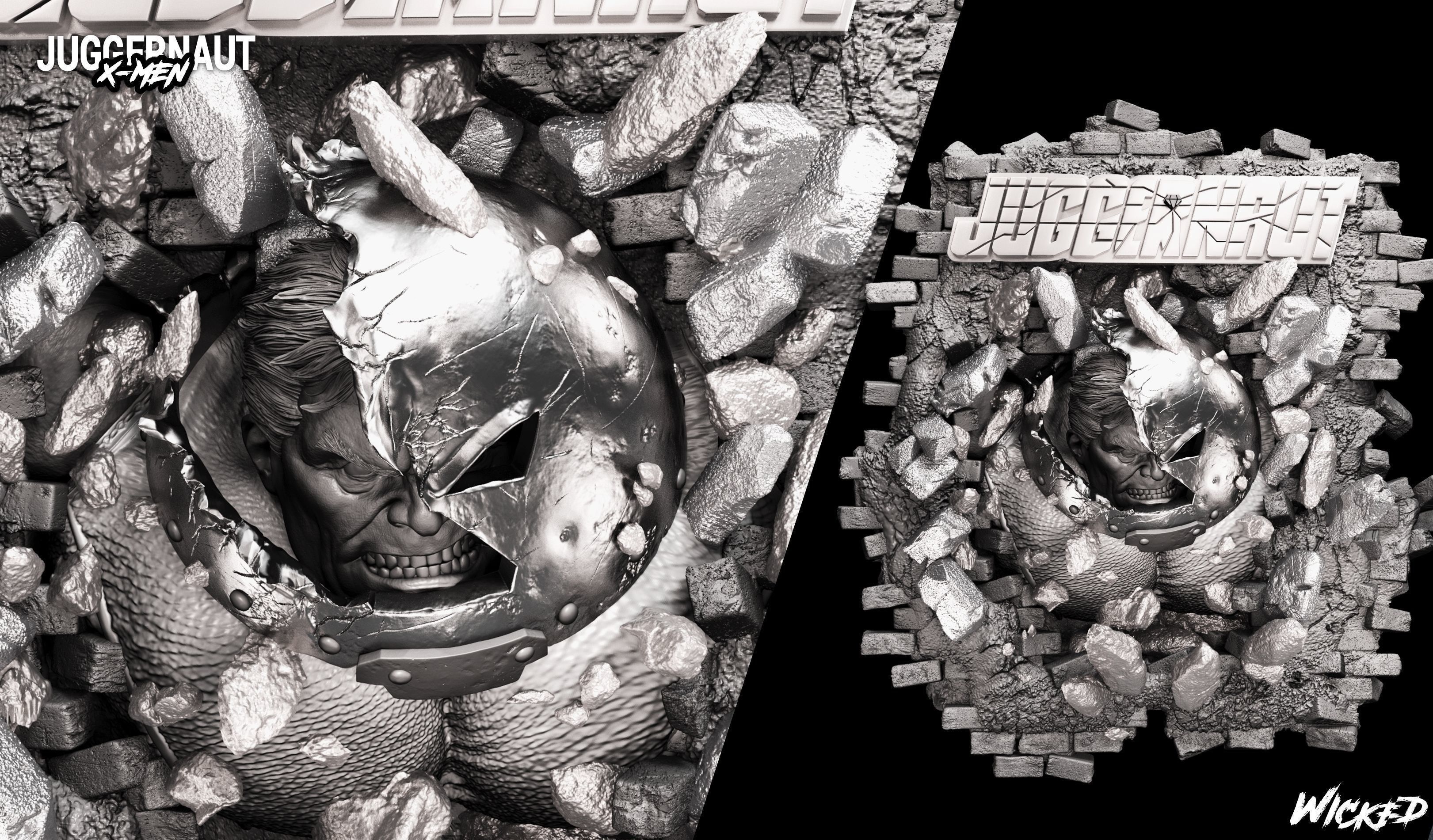 Wicked Juggernaut Wall Tested and ready for 3d printing 3D model 3D ...