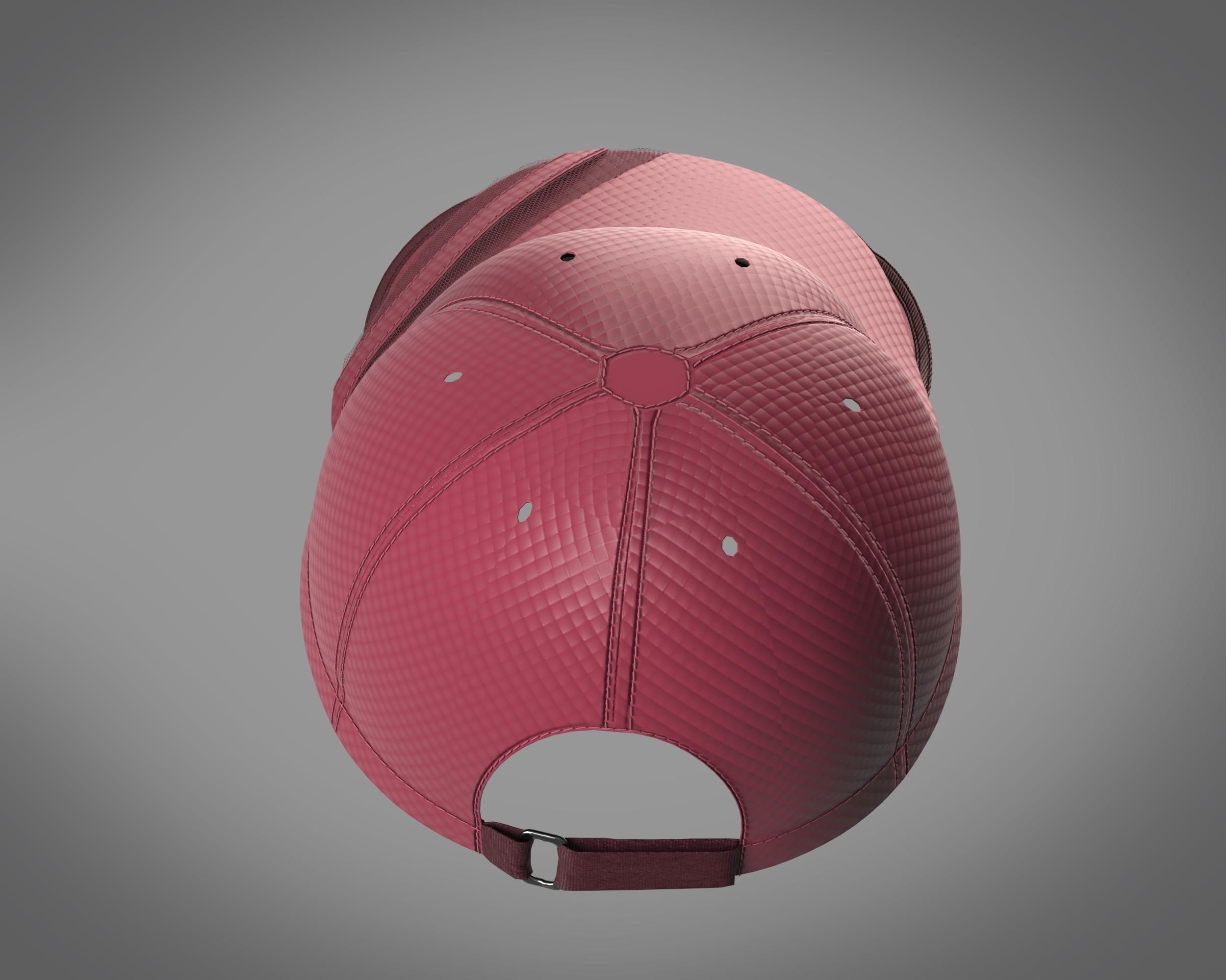 Red Cap free 3D model | CGTrader