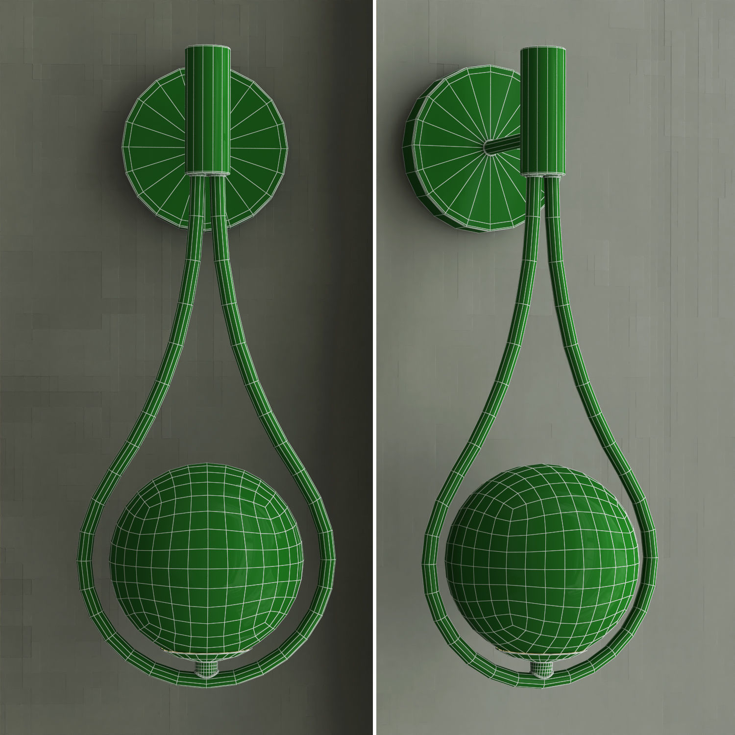 3D model HOOP DROP WALL VR / AR / low-poly | CGTrader
