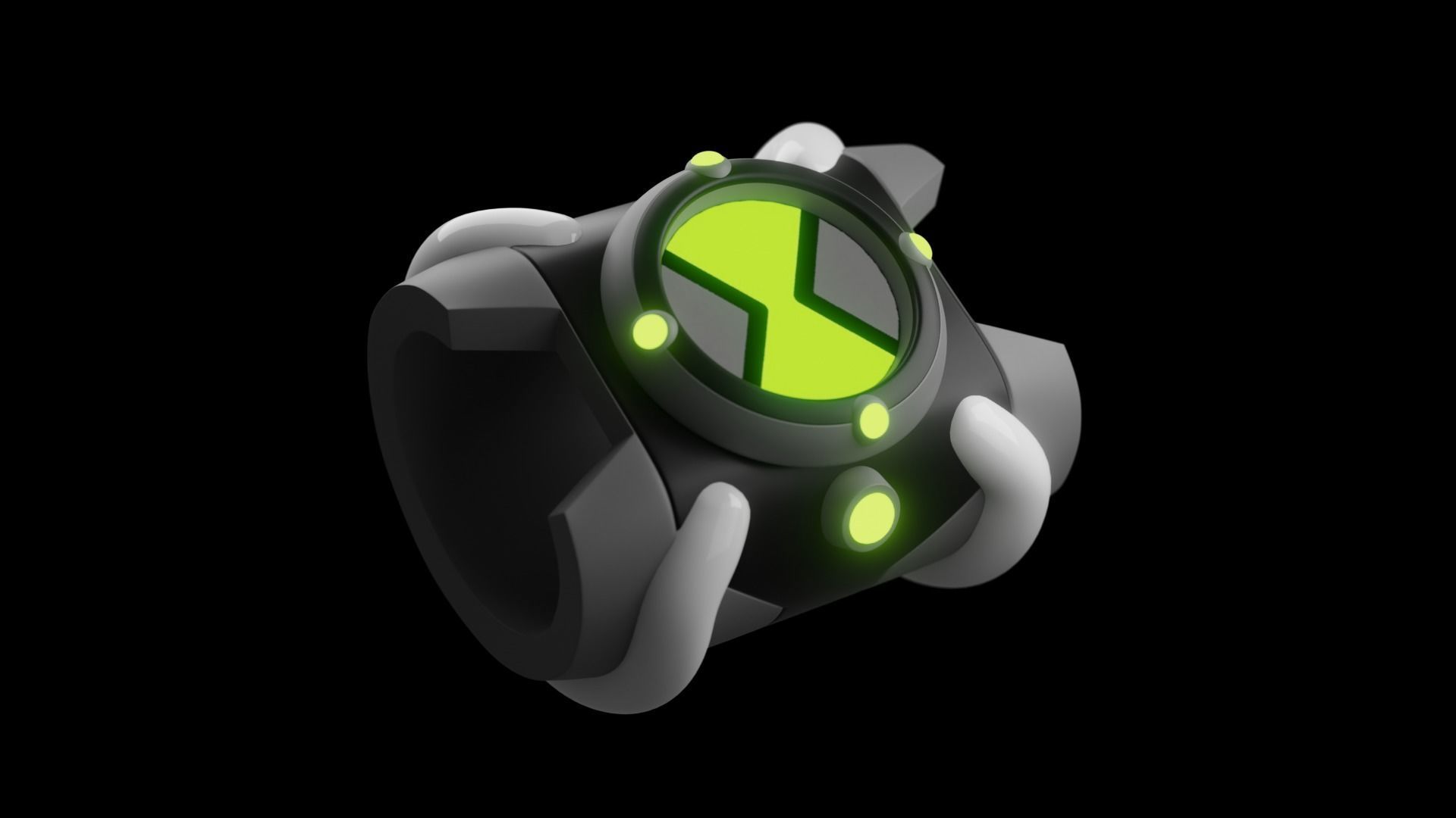 3D model BEN 10 Omnitrix VR / AR / low-poly | CGTrader