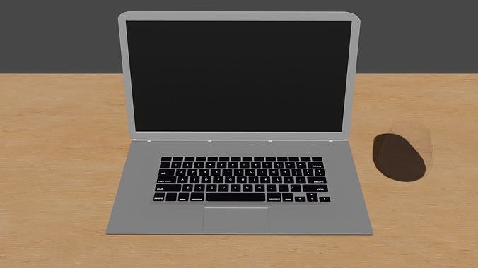 Macbook 3D model | CGTrader
