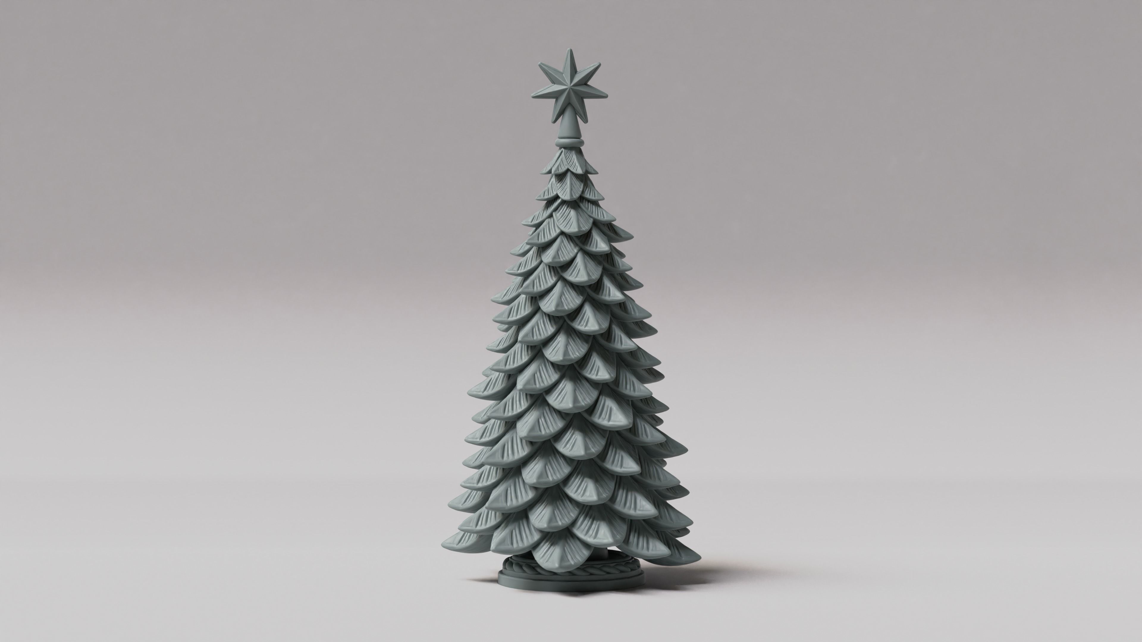 Christmas tree 3d pribtable model 3D model 3D printable | CGTrader