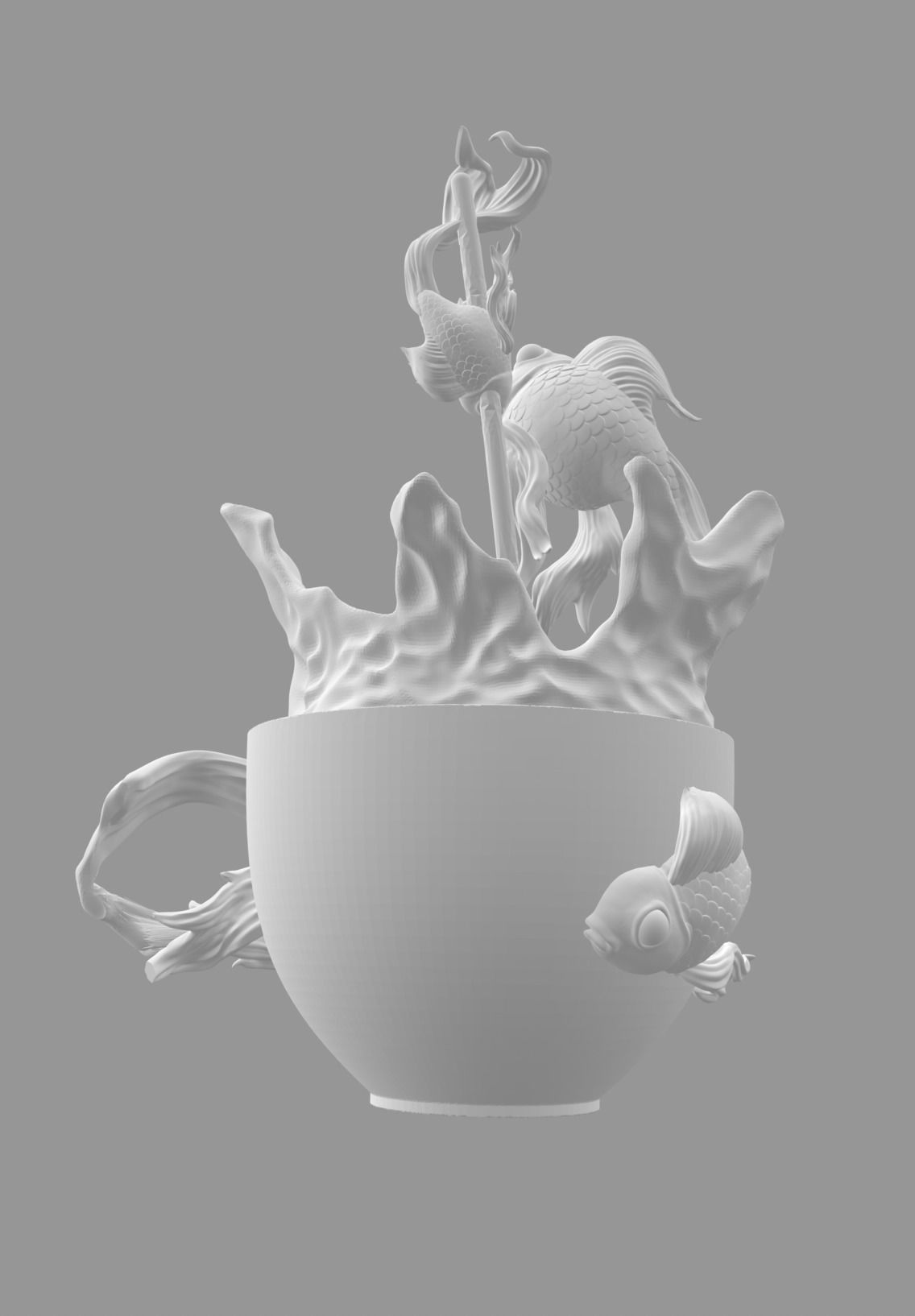 Unexpected Teacup free 3D model 3D printable | CGTrader