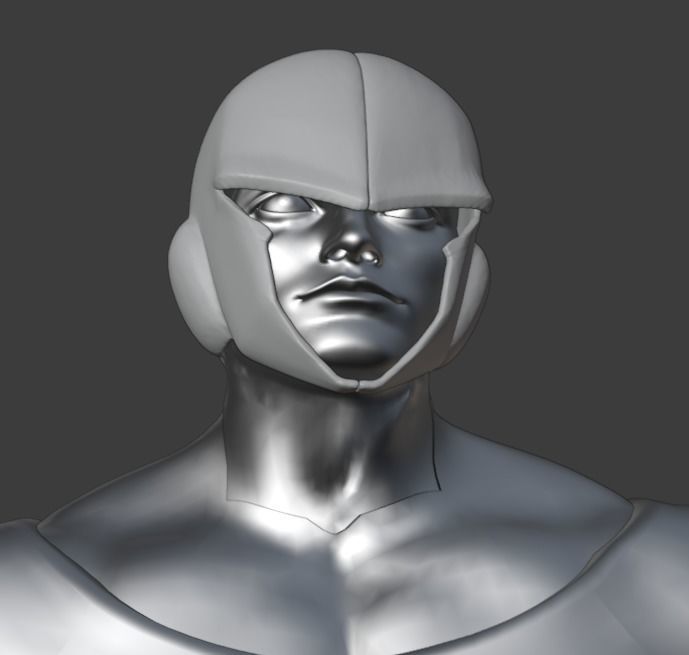 Hit Helmet Cosplay 3D model 3D printable | CGTrader