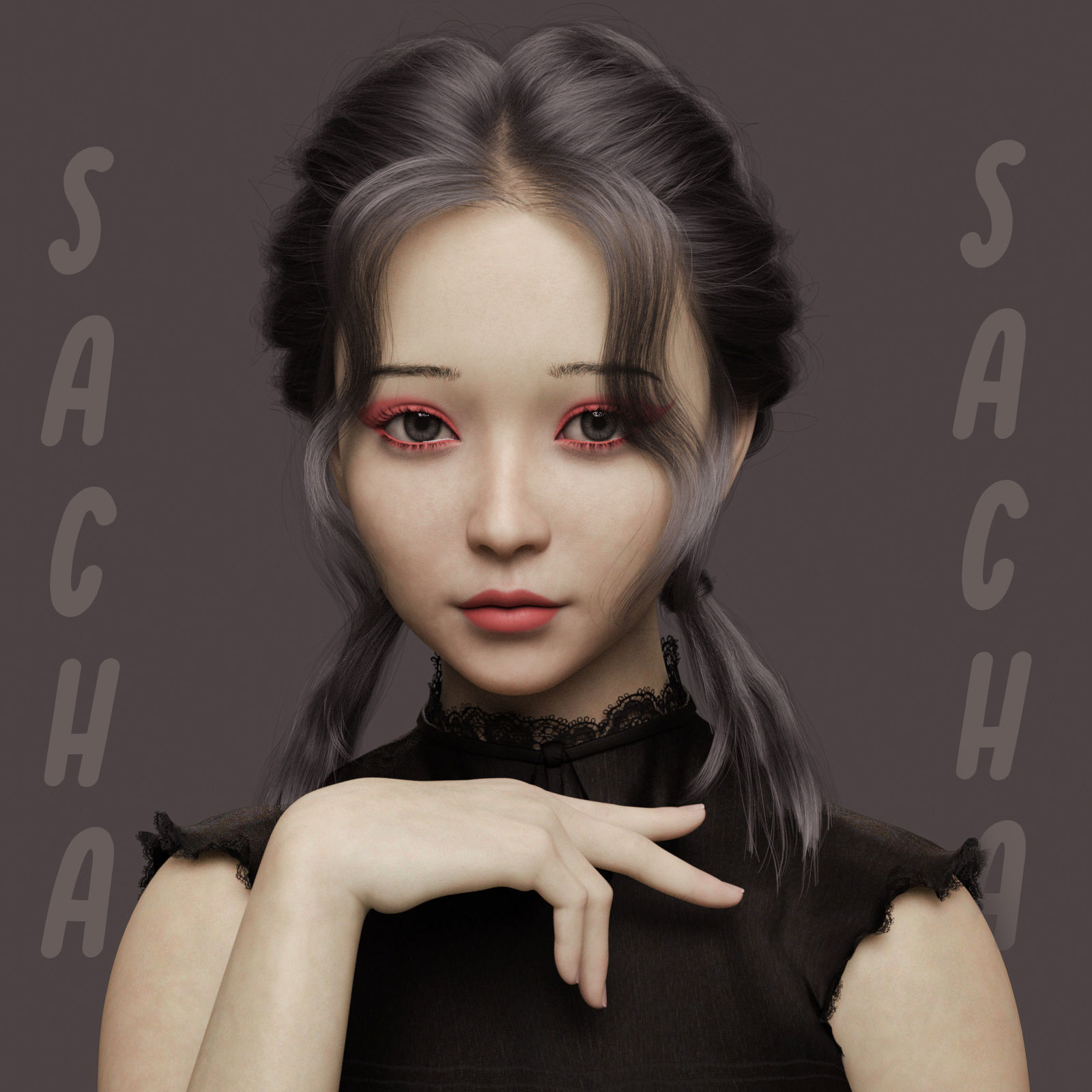 Sacha For Genesis 8 Female 3D model 3D printable | CGTrader