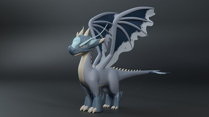 3D Dragon free 3D model | CGTrader