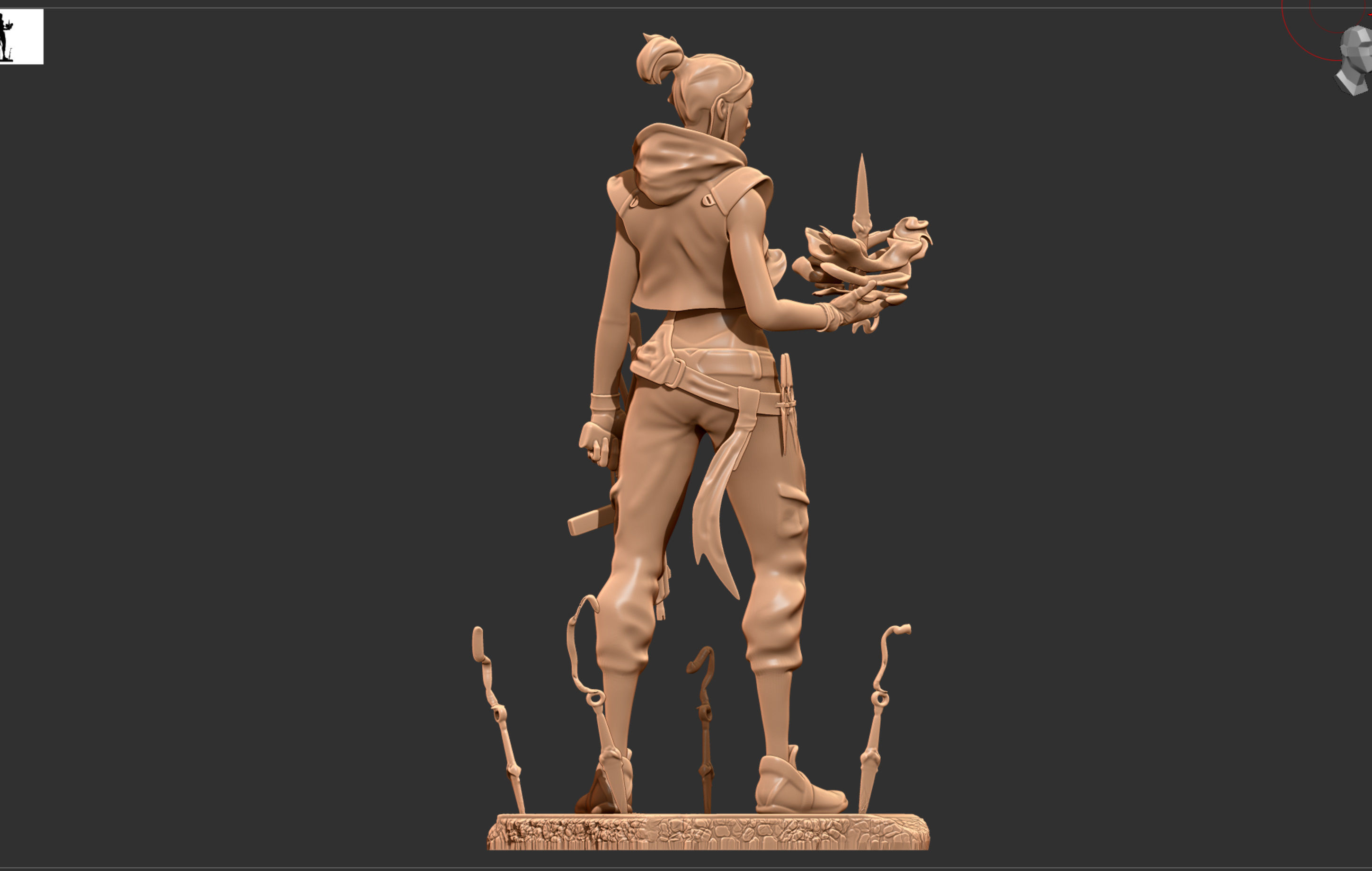 Valorant Jett 3D model 3D printable | CGTrader