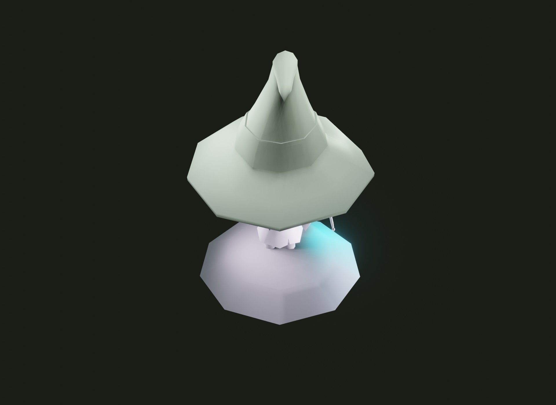 3D model Mage Chibi Rigged Base Mesh 3D Model VR / AR / low-poly rigged ...