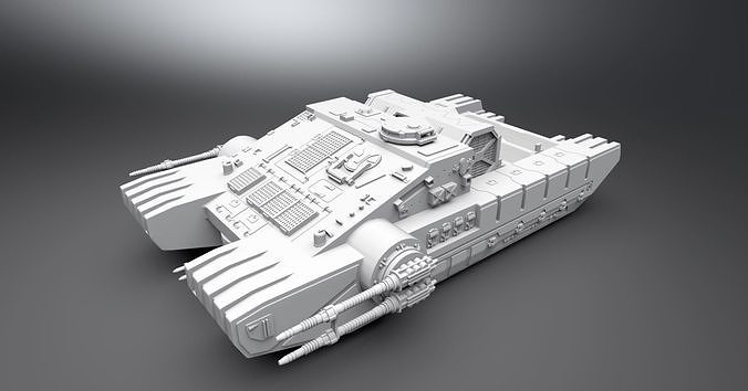 TX225 GAVw Tank scale model 3D model 3D printable | CGTrader