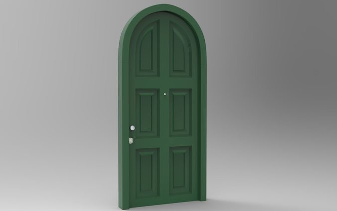 3D model Elite Exterior Door VR / AR / low-poly | CGTrader