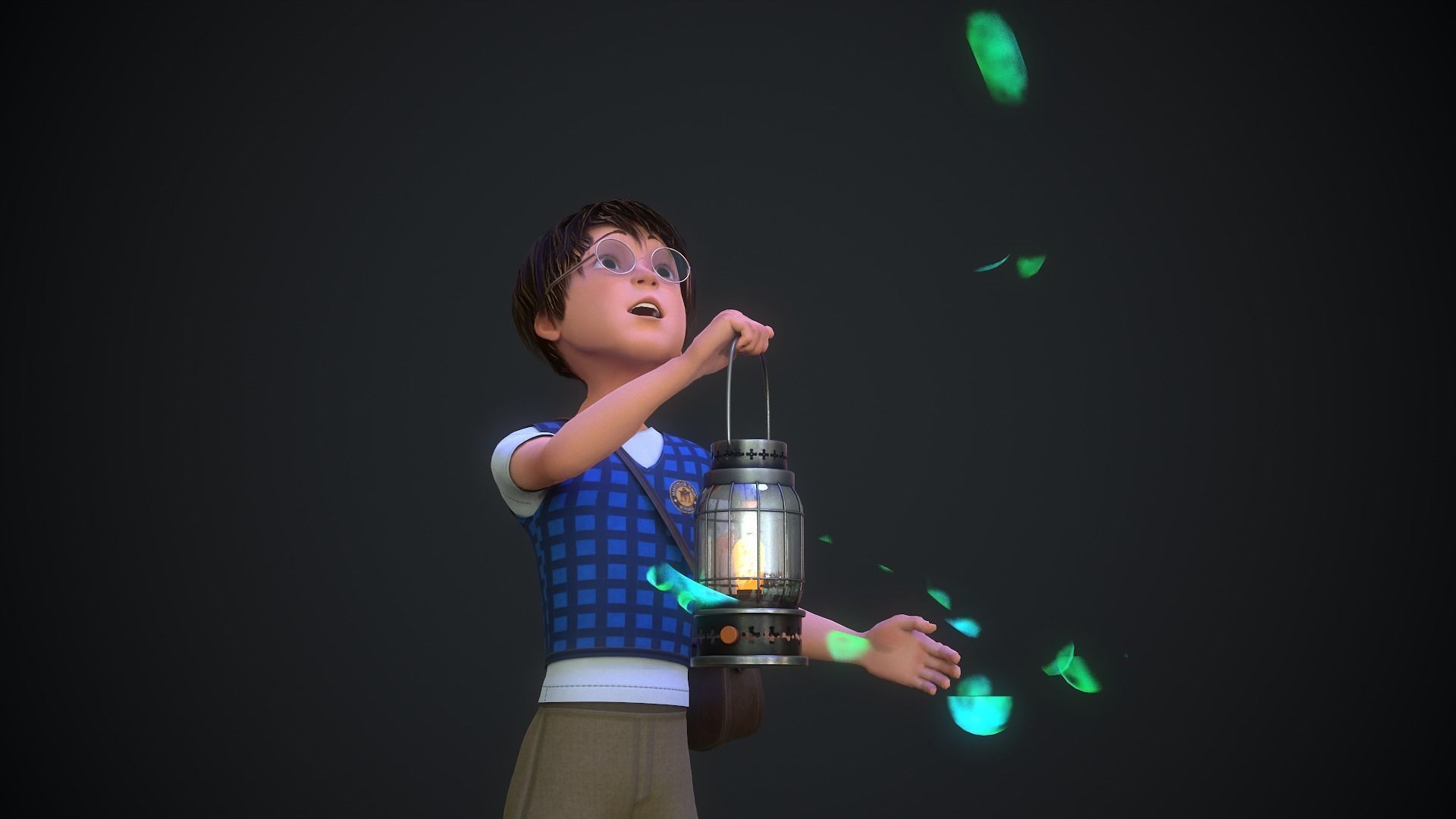 3D model Adventure Boy in a Fantasy World VR / AR / low-poly | CGTrader