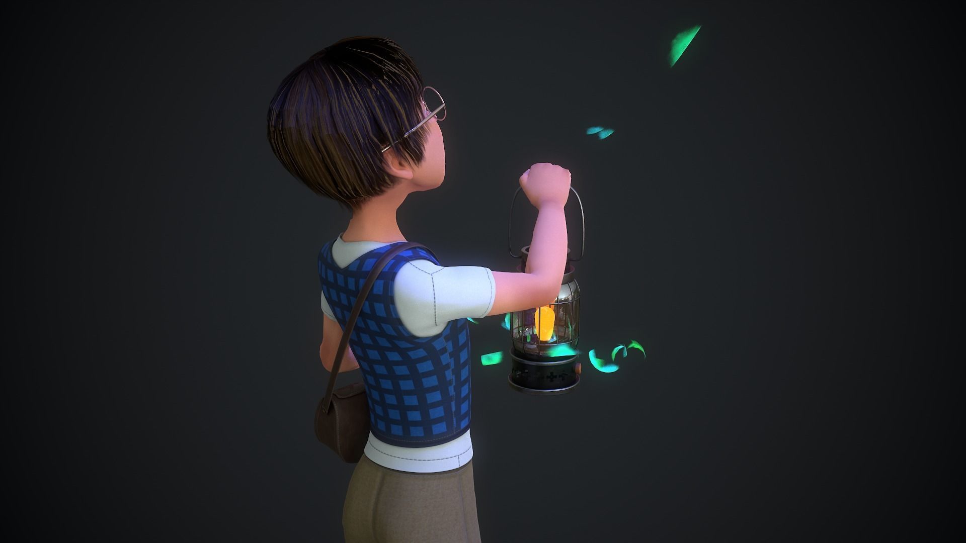 3D model Adventure Boy in a Fantasy World VR / AR / low-poly | CGTrader