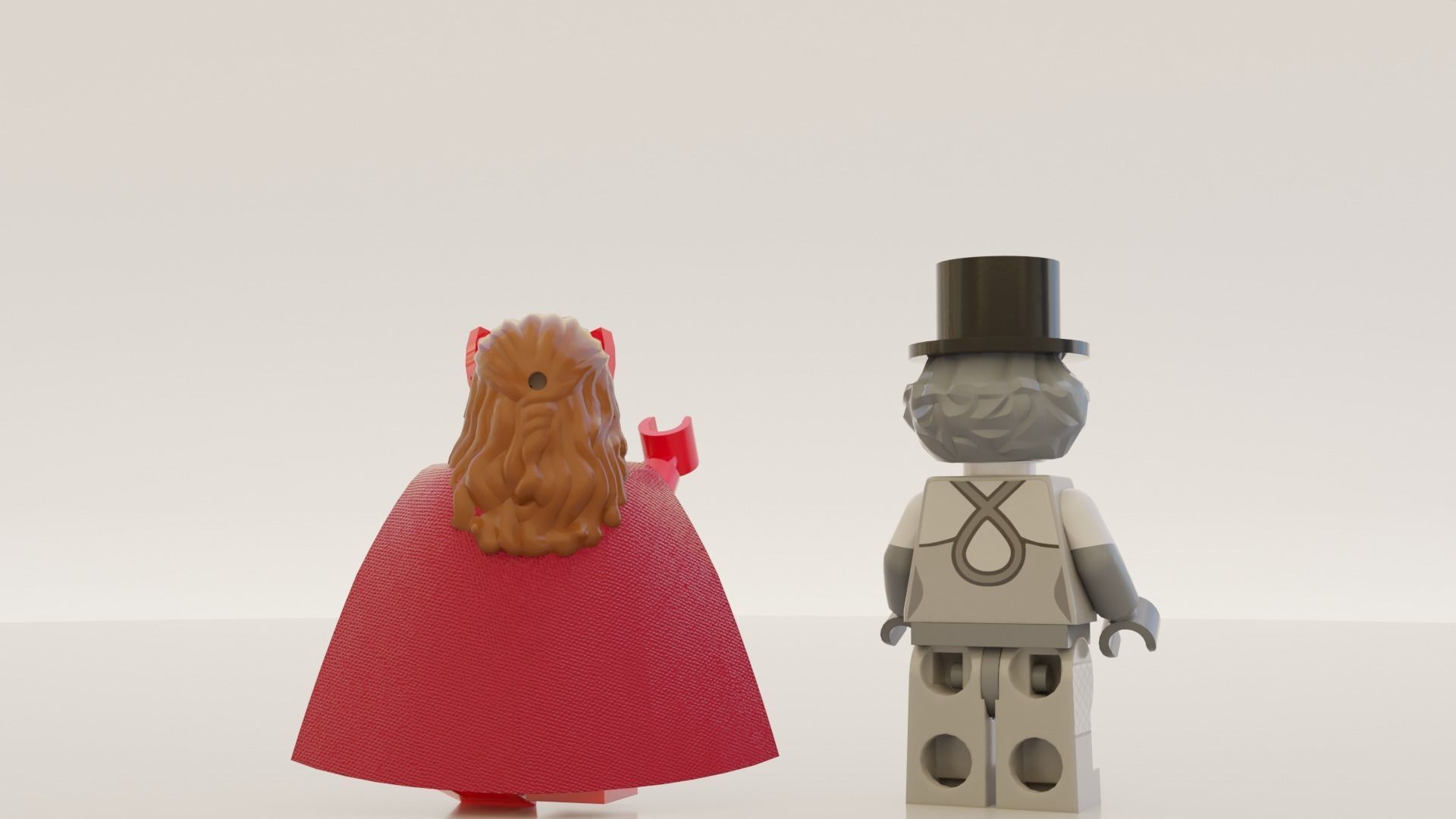 Lego WandaVision mini pack 3D model | CGTrader