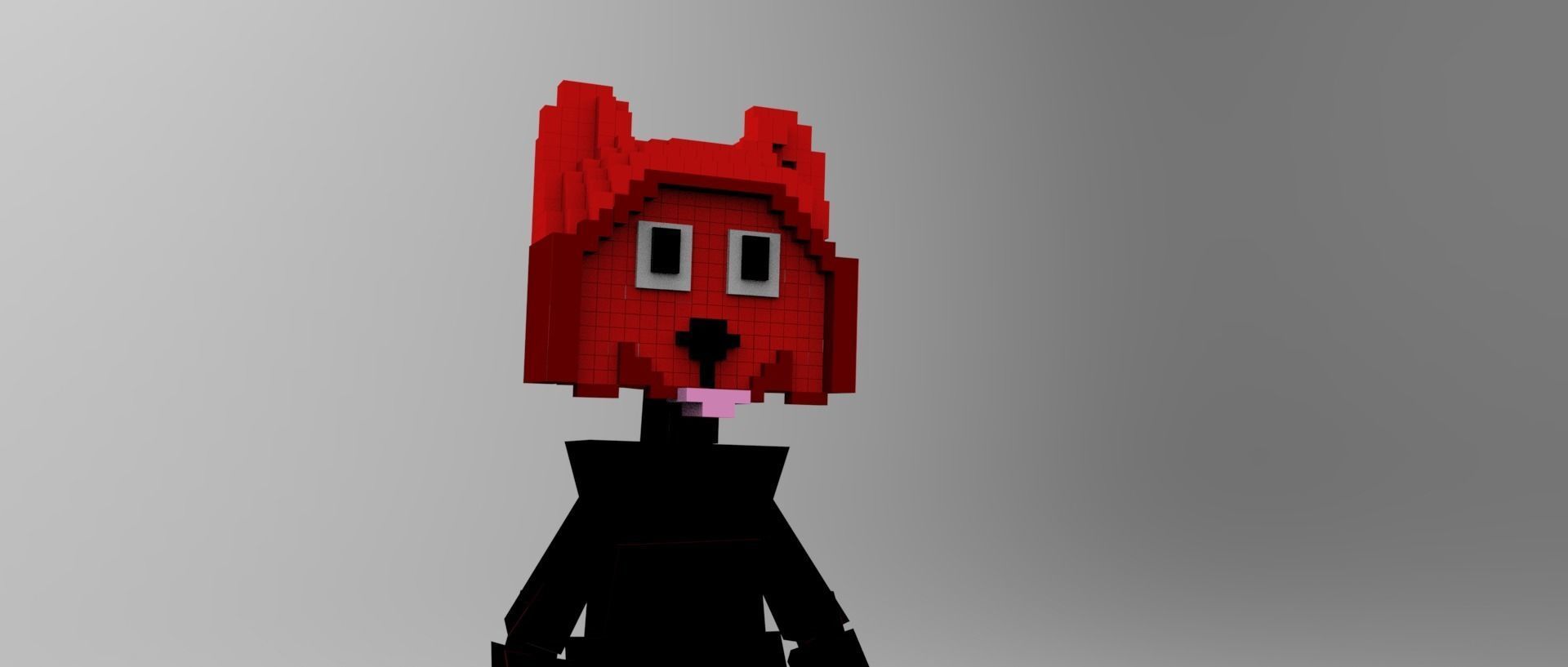 3D model Cube World Game Character VR / AR / low-poly | CGTrader