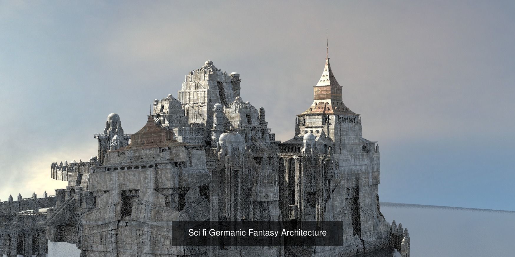 Germanic Architecture collection | CGTrader