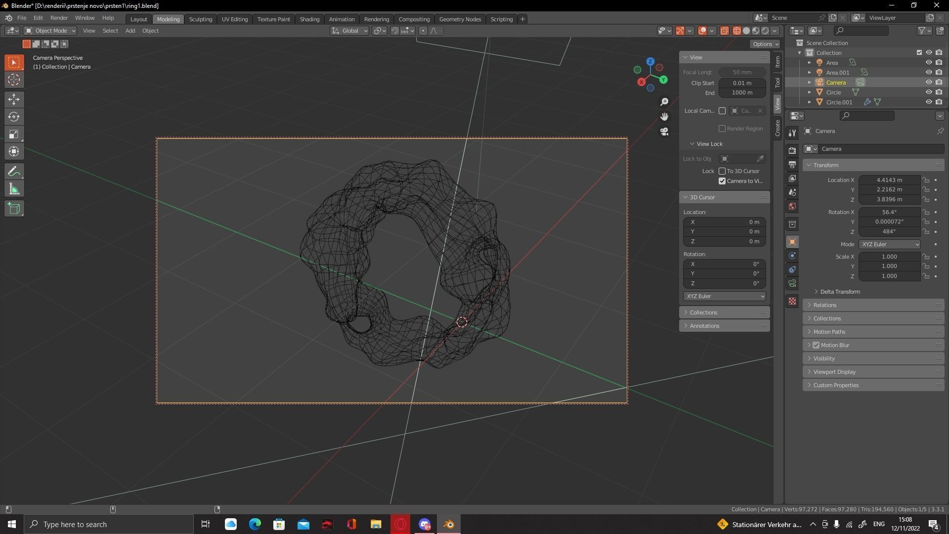 2 Ring Models 3D model 3D printable | CGTrader
