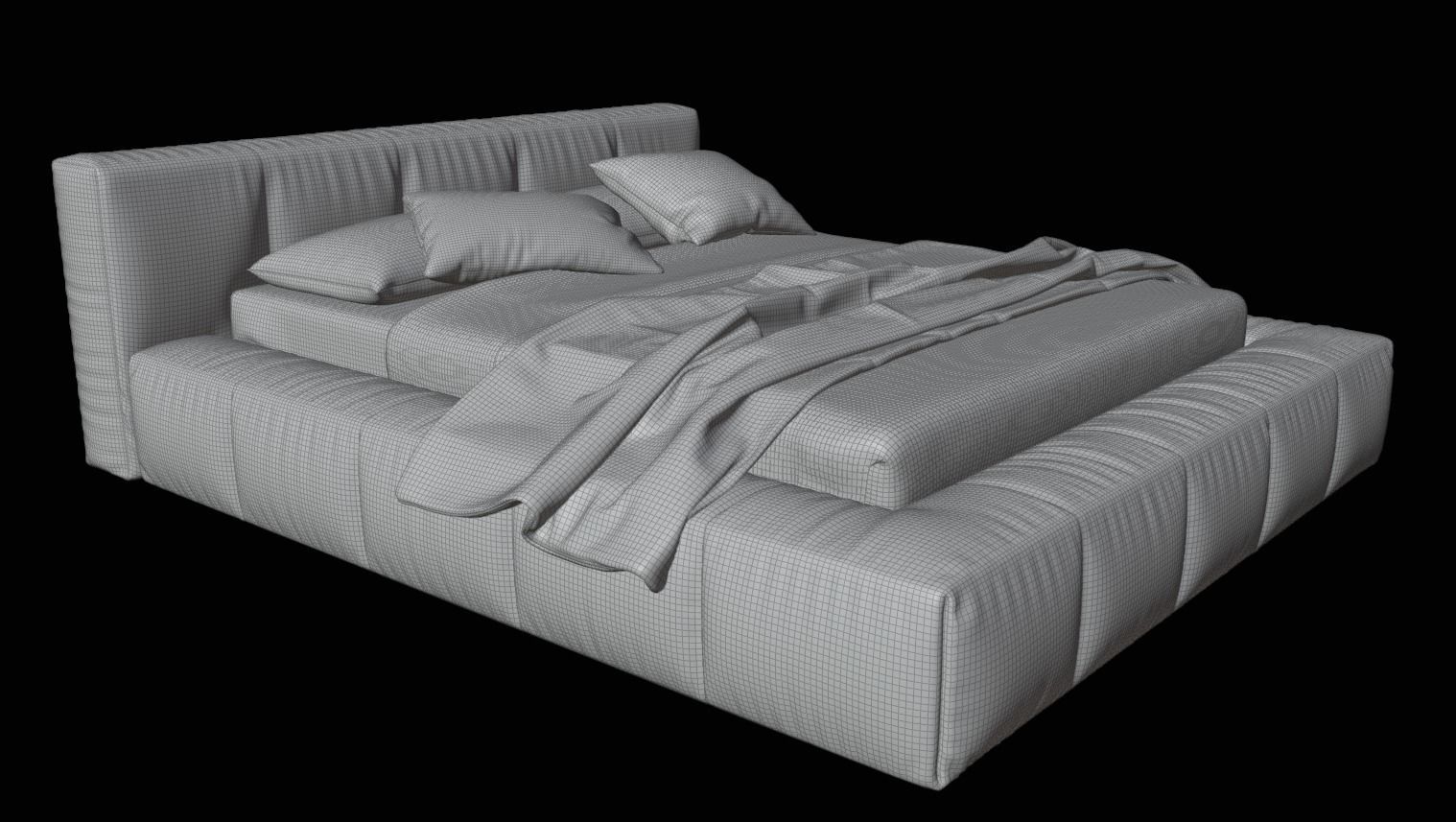 Bed Pix Box Large 3D model | CGTrader