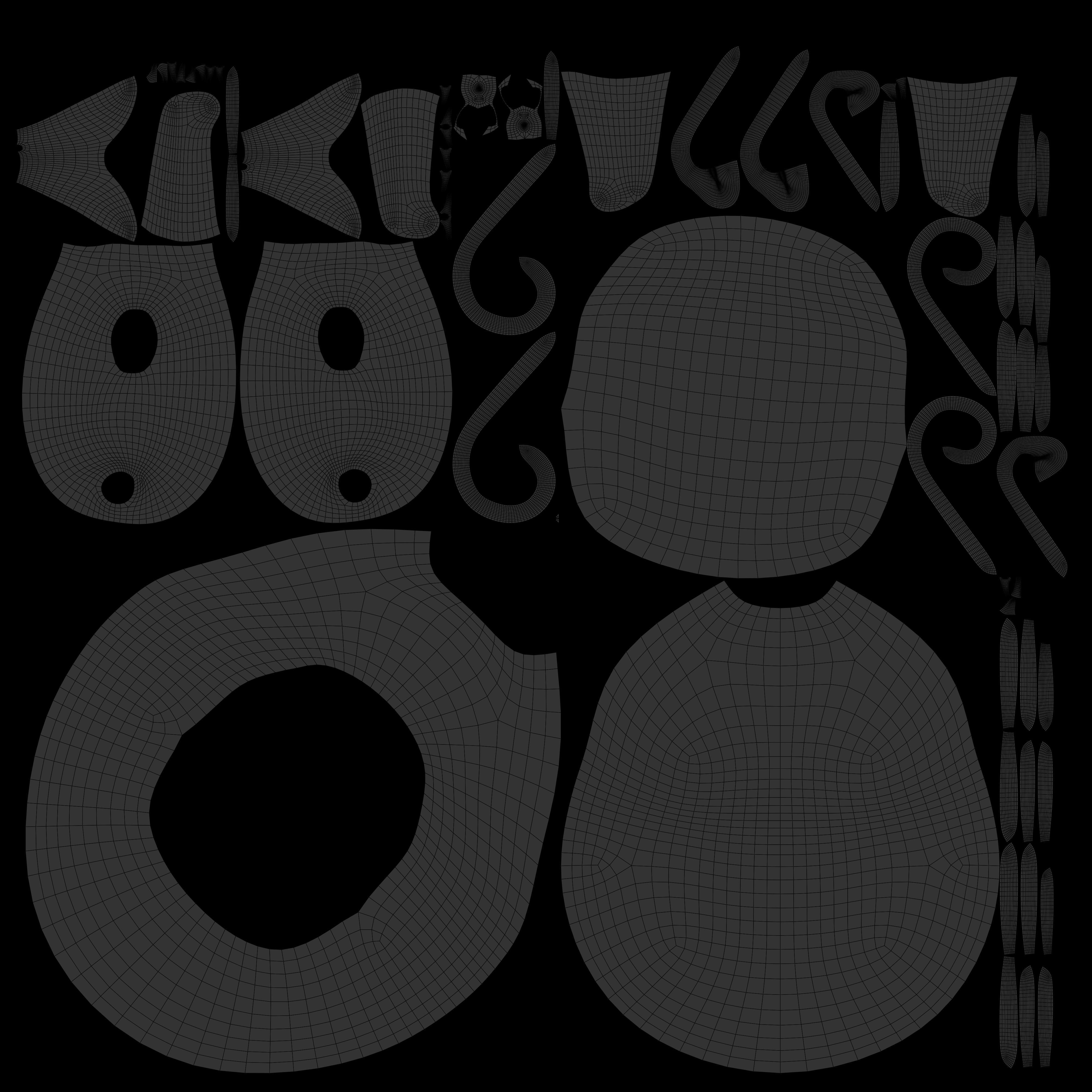 Chibi Wing Base Model 3D model | CGTrader