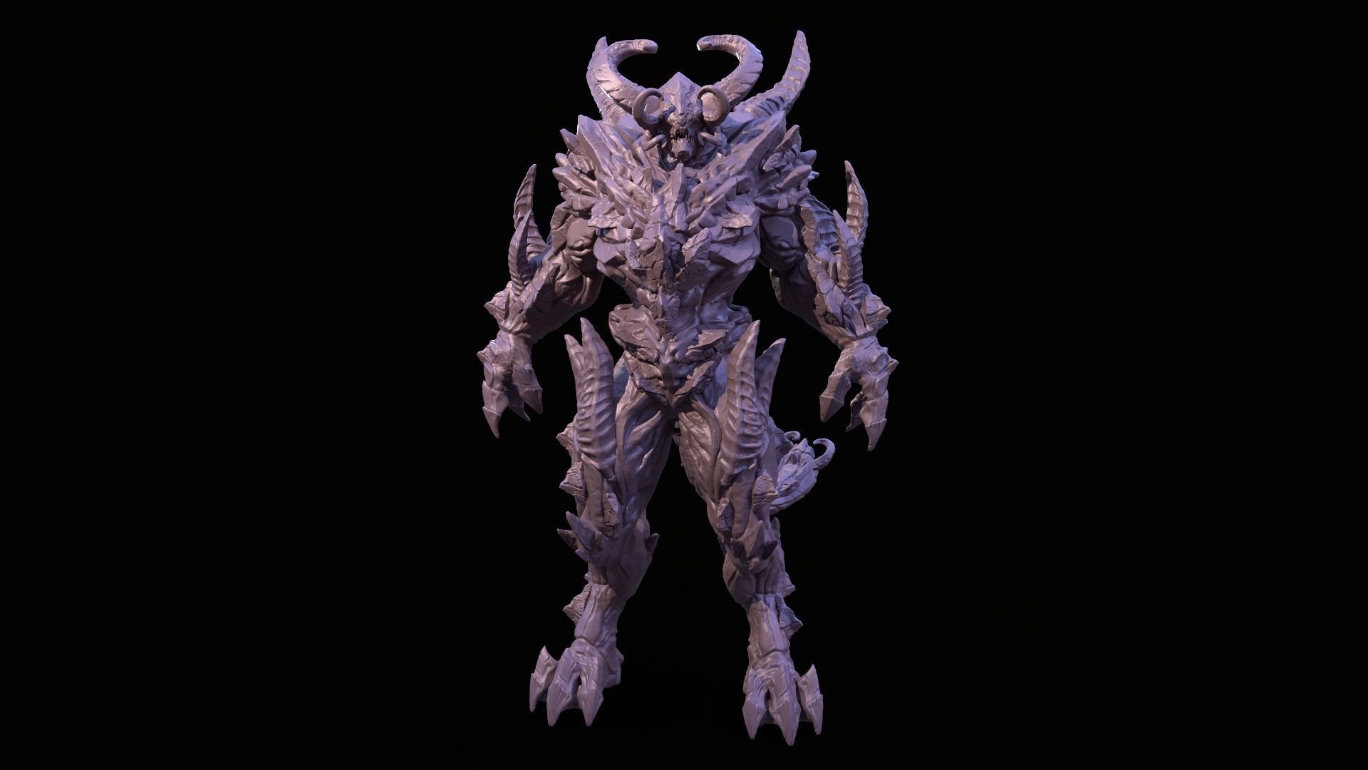 Devil demon 3D model | CGTrader
