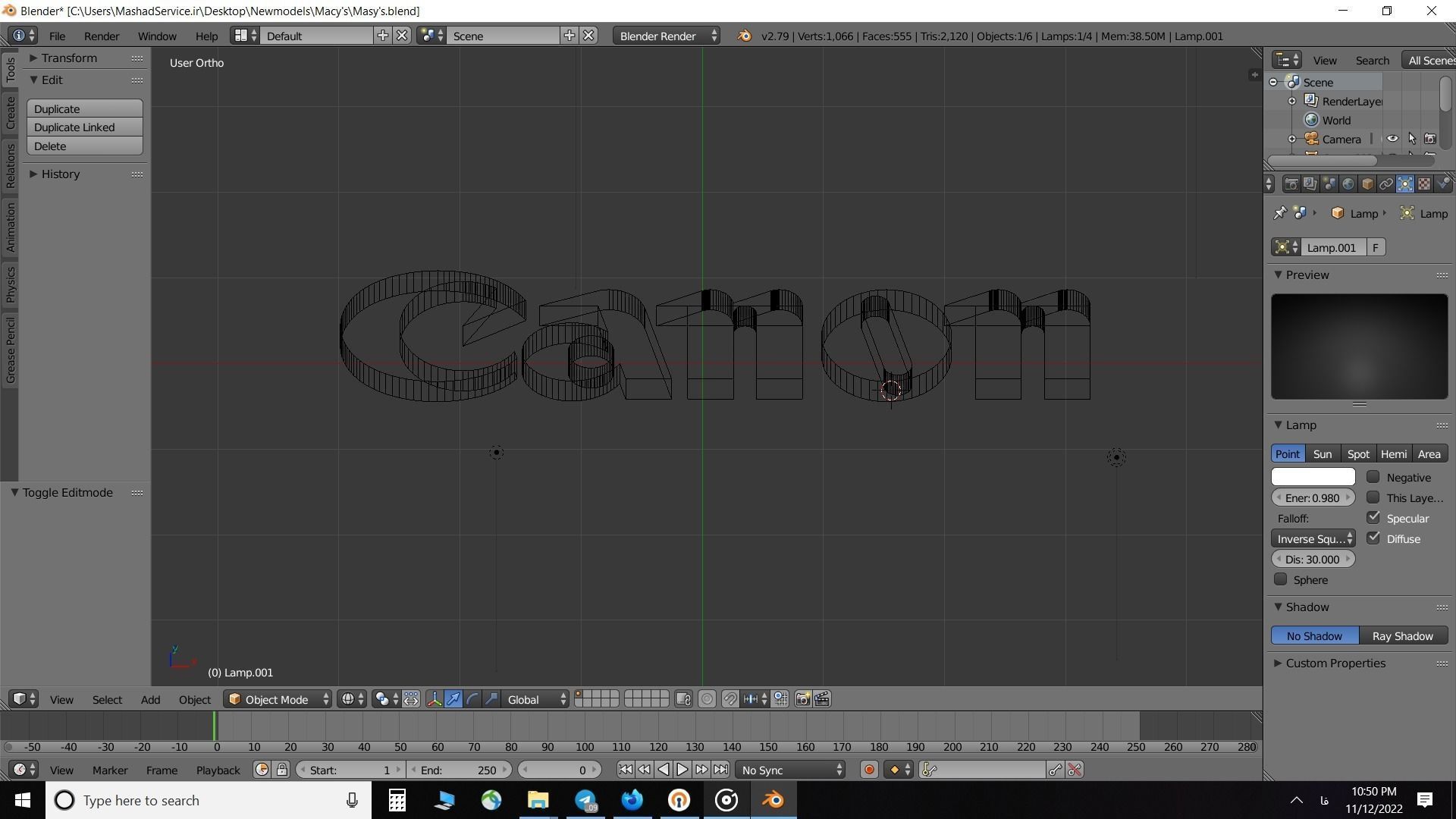 3D model Canon Logo VR / AR / low-poly | CGTrader
